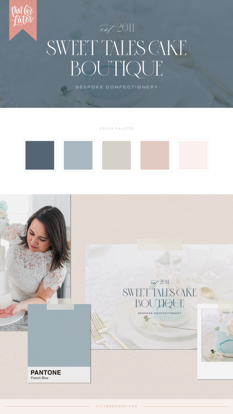 Sweet Tales Cake Boutique: a Custom Bakery Brand and Website Design ...