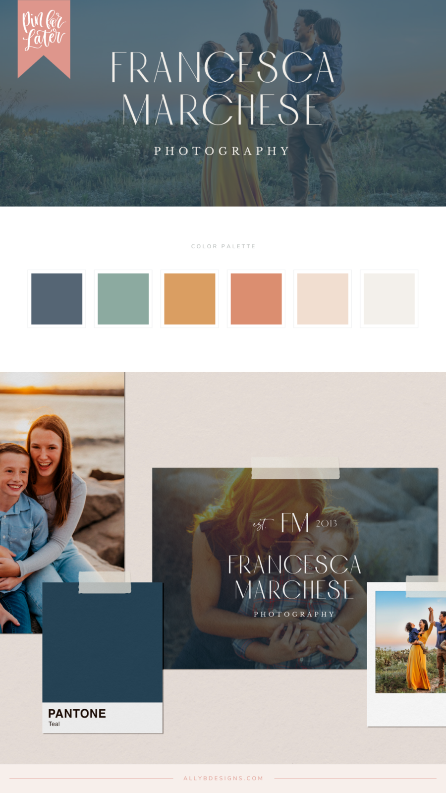 A Portrait Photography Website Client Launch: Francesca Marchese ...